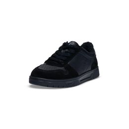vitaform Hirschleder & Veloursleder Sneaker in schwarz | Gr.: 41