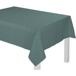 WIRTH Tischdecke &raquo;TORBOLE&laquo; blau Baumwolle, Polyester B/L: 85cm x 85cm, 1 Stk., eckig
