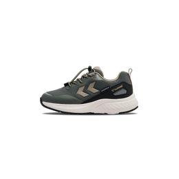 Hummel Elastische Schn&uuml;rsenkel Sneaker Creek Low Drau&szlig;en Kinder in CASTOR GRAY | Gr.: 26