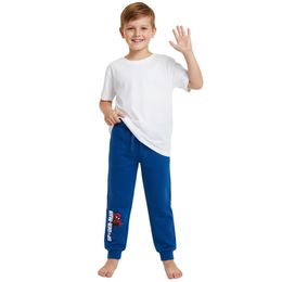 Marvel Spiderman Jogginghose Trainingshose Sweathose Hose in blau | Gr.: 134/140