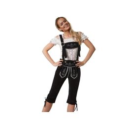 TecTake Lederhose Tegernsee in schwarz | Gr.: S