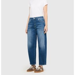 MAC Damen MAC Loose-fit-Jeans &raquo;DANNI&laquo; mit Stretch blau 44, N-Gr