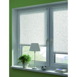 Gardinia Seitenzugrollo &raquo;EASYFIX Rollo Dekor Jahreszeiten&laquo; Lichtschutz Sichtschutz mit Bohren/ohne Bohren freih&auml;ngend mit Jahreszeiten Motiv wei&szlig; 