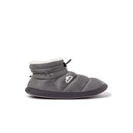 nuvola Hausschuhe "Boot Home Velvet" in Dunkelgrau | Gr.: 46,5