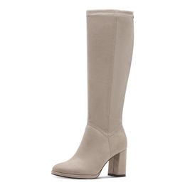 Tamaris Damen Stiefel , Langschaftstiefel, Businessstiefel in schmaler Form, XS-Schaft 40, XS-Schaft