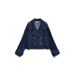 V&eacute;ro Moda Vero Moda Trenchcoat in Dark Blue Denim | Gr.: M