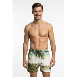 Ceceba Herren Ceceba Badeshorts mit tollem Print f&uuml;r warme Sommertage bunt 6L, N-Gr
