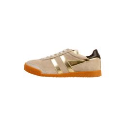 Gola Elan Glitz Trainer Leder-Sneaker Beige | Gr.: 37