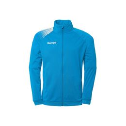Trainingsjacke Ambition 28 Poly Kids in Kempablau/wei&szlig; | Gr.: 128