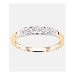 Vanlere Eternity-Ring aus 375 Gelbgold mit Zirkonia | Gr.: 61