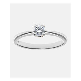 Diamant L'&eacute;ternel Verlobungsring aus 750 Wei&szlig;gold mit 18 Karat Diamant | Gr.: 52