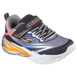 Skechers Jungen Lauflernschuh &raquo;FLEX-GLOW ULTRA LIGHTS&laquo; Blink,-Klettschuh zum Schl&uuml;pfen, Neon, Gr&ouml;&szlig;enschablone zum Download bunt 26