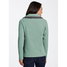 WITT WEIDEN Fleece-Jacke in jadegr&uuml;n | Gr.: 46