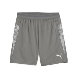 Puma Sporthose "TeamCUP Training Shorts" in Grau | Gr.: XXL