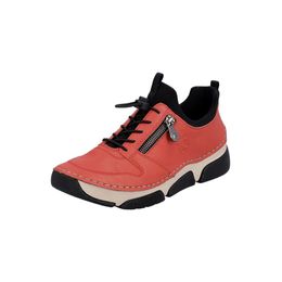 Rieker Komfort Schn&uuml;rschuhe in Rot | Gr.: 36