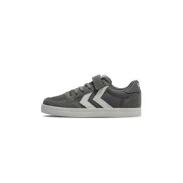 Hummel Klettverschluss Sneaker Slimmer Stadil Kinder in FROST GREY | Gr.: 27