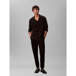 Calvin Klein Jeans Herren Cargohose elastischer Bund, Skinny fit, Cargotaschen schwarz S, N-Gr