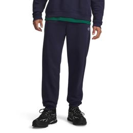 Under Armour Herren Jogginghose &raquo;UA RIVAL FLC JOGGER&laquo; aus Baumwolle und Polyester, bequeme Passform blau XL, N-Gr
