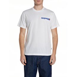 Replay Herren T-Shirt mit Racing-Print XXL