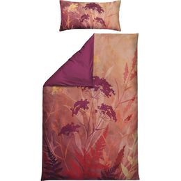 Erwin M&uuml;ller Erwin M&uuml;ller Mako-Satin Wendebettw&auml;sche in rot | Gr.: 135x200 cm + 40x80 cm