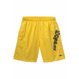 Kangaroos Badeshorts in gelb | Gr.: S