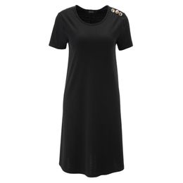 Aniston SELECTED Jerseykleid in schwarz | Gr.: 44