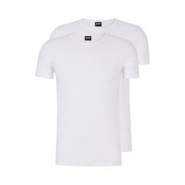 BOSS Herren BOSS T-Shirt Packung, 2 Stk. wei&szlig; L (52)