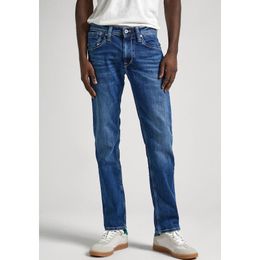 Pepe Jeans Herren Straight-Jeans &raquo;CASH&laquo; Regular Waist blau 36, L&auml;nge 34