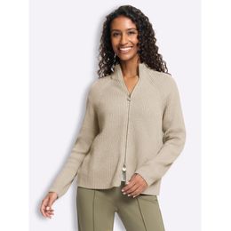 Heine Strickjacke in sand | Gr.: 44