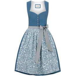 Stockerpoint Midi Dirndl "Rhianna " in blau | Gr.: 40