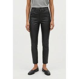 Freequent Damen Freequent Stoffhose &raquo;FQSOLVEJ - COOPER&laquo; Sommerhose kn&ouml;chellang aus elastischer Viskose-Mischung schwarz M, N-Gr
