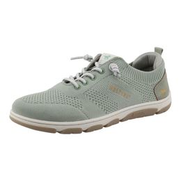 Mustang Shoes Damen Slip-On Sneaker &raquo;Sue&laquo; Freizeitschuh, Halbschuh, Slipper mit Logoschriftz&uuml;gen 39