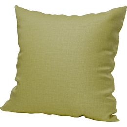 HOMING Dekokissen &raquo;St. Tropez&laquo; Pflegeleicht gr&uuml;n Polyester B/L: 40cm x 40cm, 1 Stk.