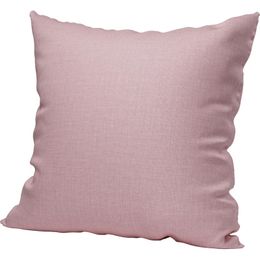HOMING Dekokissen &raquo;St. Tropez&laquo; Pflegeleicht rosa Polyester B/L: 40cm x 40cm, 1 Stk.