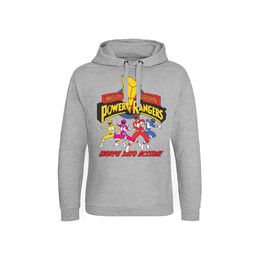 Power Rangers Hoodie "Morph Into Action Epic Hoodie" in Grau | Gr.: S