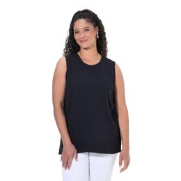 Angel of Style Blusentop in schwarz | Gr.: 46