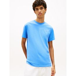 Tommy Jeans Herren T-Shirt &raquo;TJM SLIM LINEAR CHEST TEE EXT&laquo; Mit Rundhalsausschnitt blau XXL