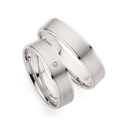 Phoenix Ph&ouml;nix Trauring &raquo;Schmuck Geschenk Silber 925 Trauring Ehering LIEBE versch. Varianten&laquo; Made in Germany - wahlweise mit oder ohne Brillant silber 58, 