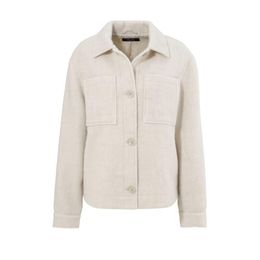 Aniston CASUAL Fleecejacke in hellbeige | Gr.: 46