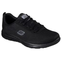 Skechers Damen Berufsschuh &raquo;Ghenter-Bronaugh Schn&uuml;rschuh&laquo; Schn&uuml;rschuh f&uuml;r Gastronomie mit Memory Foam Innensohle schwarz 38