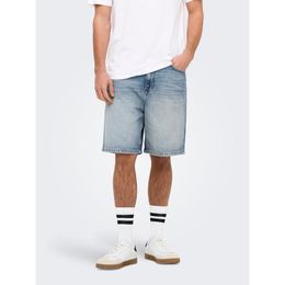 Only & Sons Only & Sons Herren ONLY & SONS Jeansshorts &raquo;ONSFADE MB TINT 9085 TAI DNM SHORTS NOOS&laquo; Baumwolle, loose fit blau XL, N-Gr