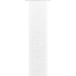 Neutex for you! Schiebegardine &raquo;Padova&laquo; Klettband 1 Stk. tlg. inkl. Befestigungszubeh&ouml;r, Breite: 57 cm wei&szlig; Scherli, Polyester 225cm, Klettband, 57cm