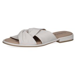 Caprice Damen Pantolette , Blockabsatz, Sommerschuh mit hochwertiger Memotion Ausstattung wei&szlig; 37