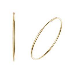 Firetti Damen Paar Creolen &raquo;Schmuck Geschenk Silber 925 1,5 mm breit&laquo; Made in Germany gold 44, Silber 925 (Sterlingsilber)