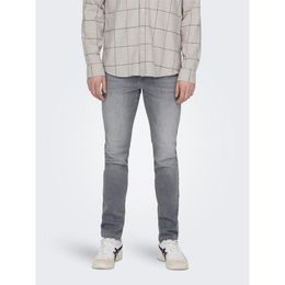 Only & Sons Only & Sons Herren ONLY & SONS Slim-fit-Jeans &raquo;ONSLOOM SLIM LBD 8263 AZG DNM NOOS&laquo; blau 33, L&auml;nge 32