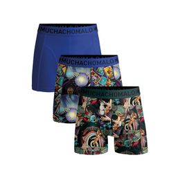 MUCHACHOMALO 3er-Set: Boxershort in Mehrfarbig - f&uuml;r Kinder | Gr.: 104