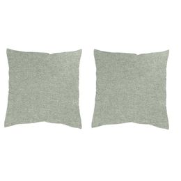 Home Wohnideen Dekokissen &raquo;LUCIO 2ER PACK MIT F&Uuml;LLUNG&laquo; gr&uuml;n Polyester B/L: 40cm x 40cm, 2 Stk.