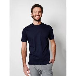 DESOTO Herren DESOTO T-Shirt &raquo;Jersey T-Shirt Rundhalsausschnitt halbarm&laquo; Mit Rundhalsausschnitt, Strech-Qualit&auml;t blau 3XL
