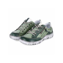 KRISBUT Schn&uuml;rhalbschuh in green | Gr.: 41