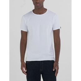 Replay Herren T-Shirt wei&szlig; S